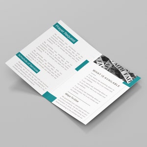 Church Bulletin Template | Bifold Template | Church Weekly Newsletter ...