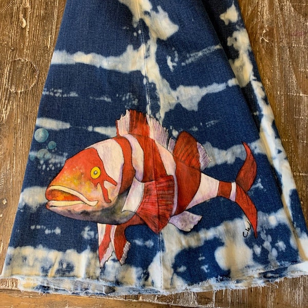 Hand Painted Fish - Etsy