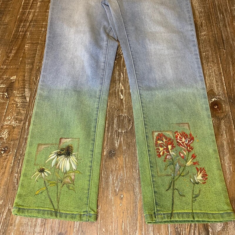 Hand Painted Jeans - Etsy
