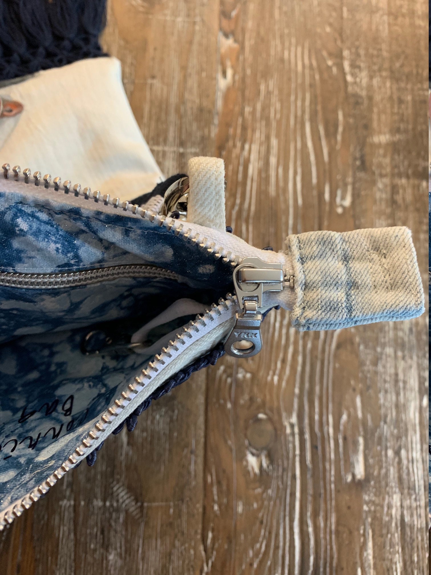 Handmade, Hand Painted Cats Crossbody Denim Purse - Upcycled/recycled ...
