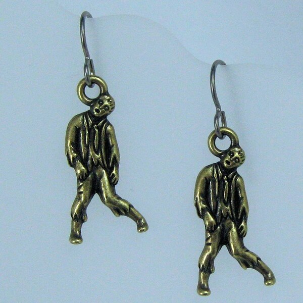 Zombie Earrings - Etsy