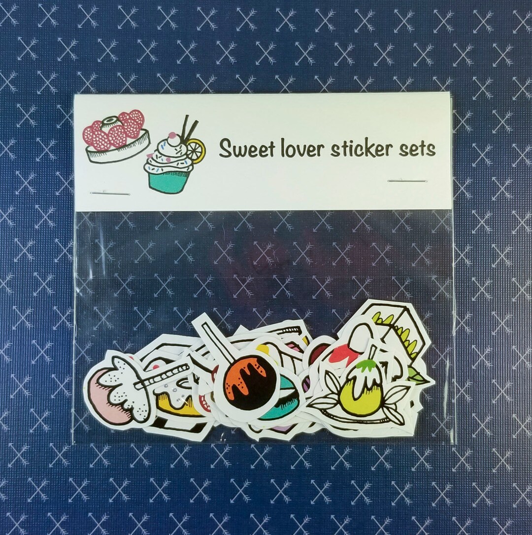 Sweet Lover-planner Stickers Stickers Laptop Sticker Sweet Planers ...