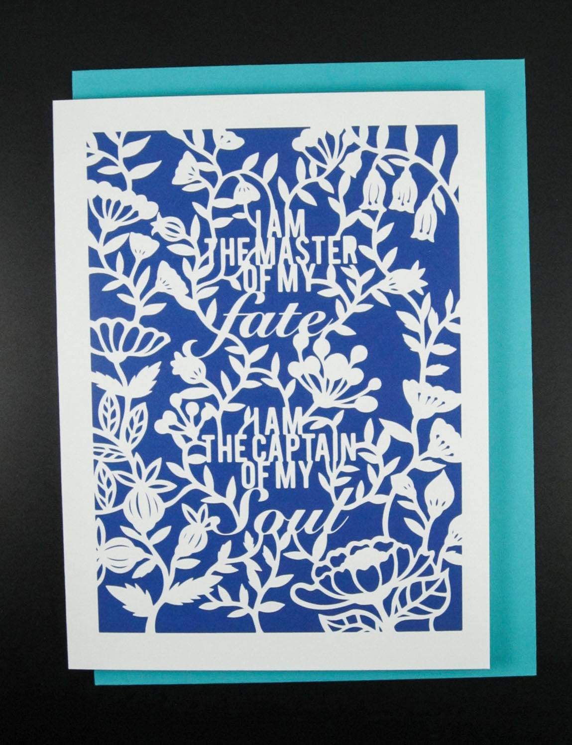 Greeting Card Motivation Encourage Card Blank Card Happy Card-i Am the ...