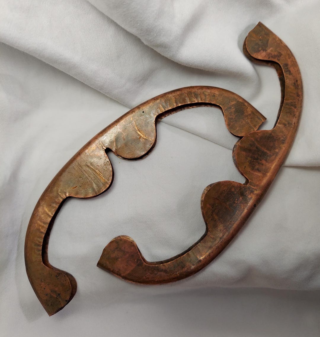 VERY RARE. One Pair of Vintage (approximate Circa 1950s/1940s) Copper ...