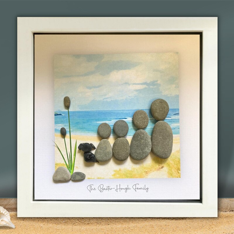 Beach Stone Art - Etsy