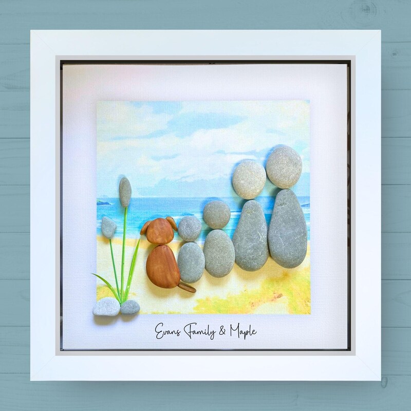 Beach Stone Art - Etsy