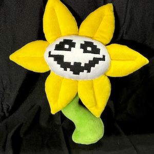 Flowey Handmade Custom Plush - Undertale - Plushie - Stuffed Animal ...