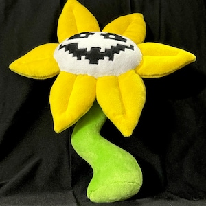 Handmade Flowey Plush: Undertale Inspired Stuffed Animal - Etsy