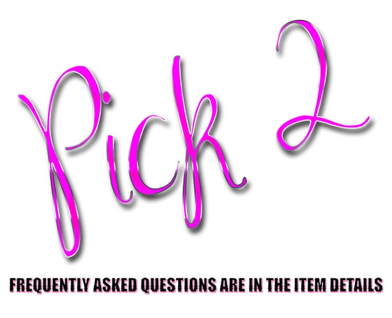 PICK 2 BRANDING PACKAGE | Etsy