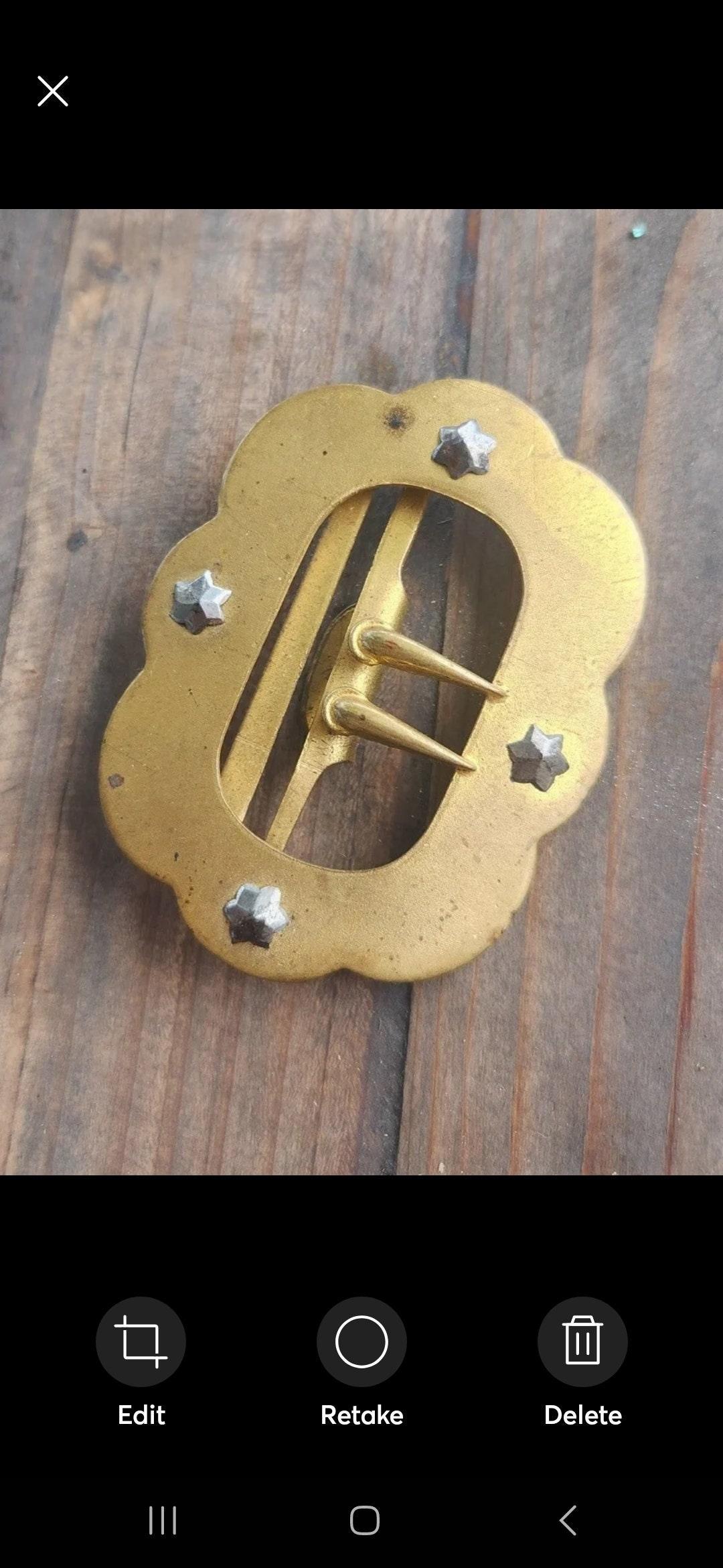 Early 1900s Edwardian Brass Belt Buckle Victorian Vintage Sash Belt ...