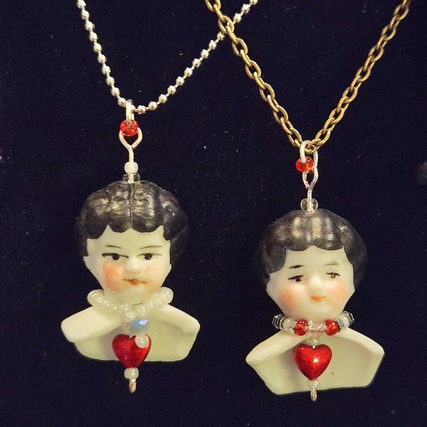 Doll Head Necklace - Etsy
