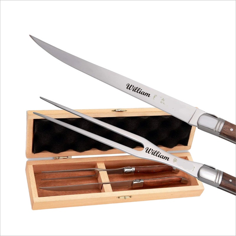 Meat Carving Set - Etsy