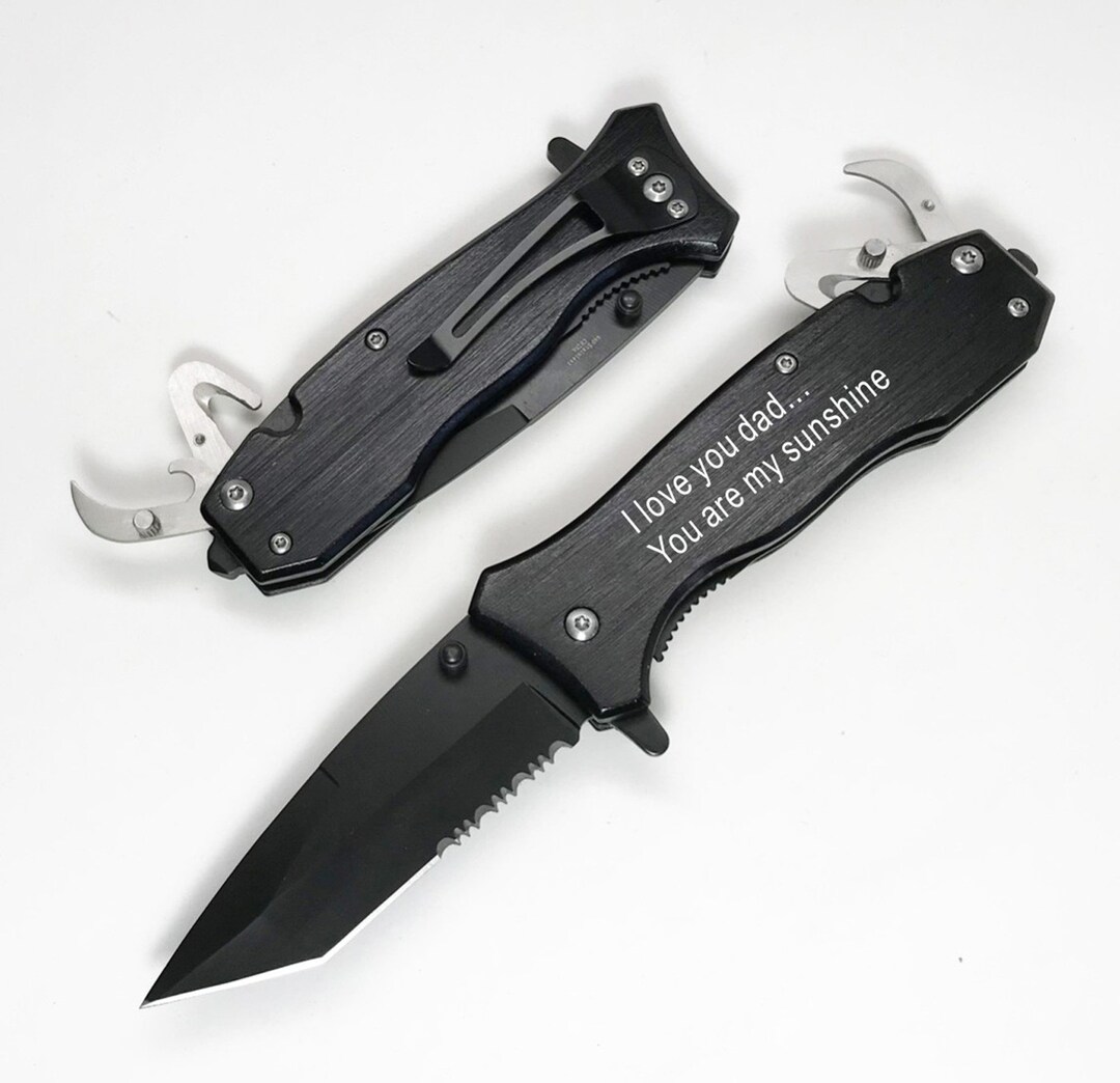 Personalized Pocket Knife , Custom Engraved Utility Multiple Tool ...