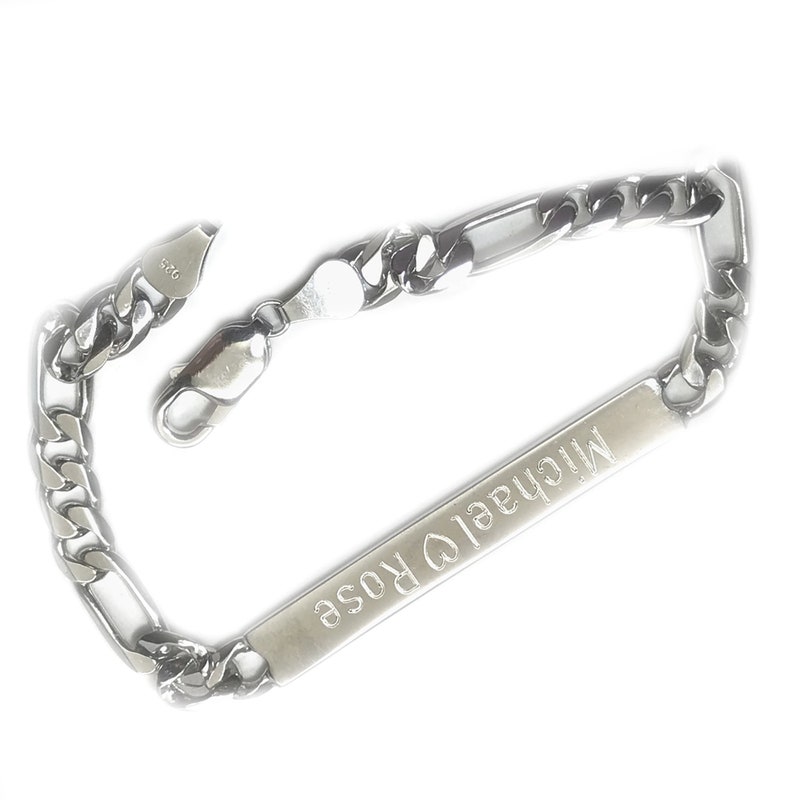 Sterling Id Bracelet - Etsy
