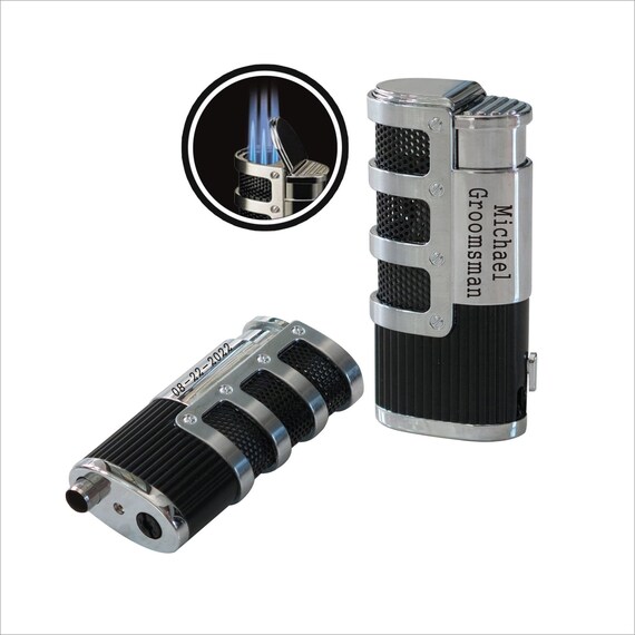 Personalized Engraved Supernova Triple Jet Flame Torch - Etsy
