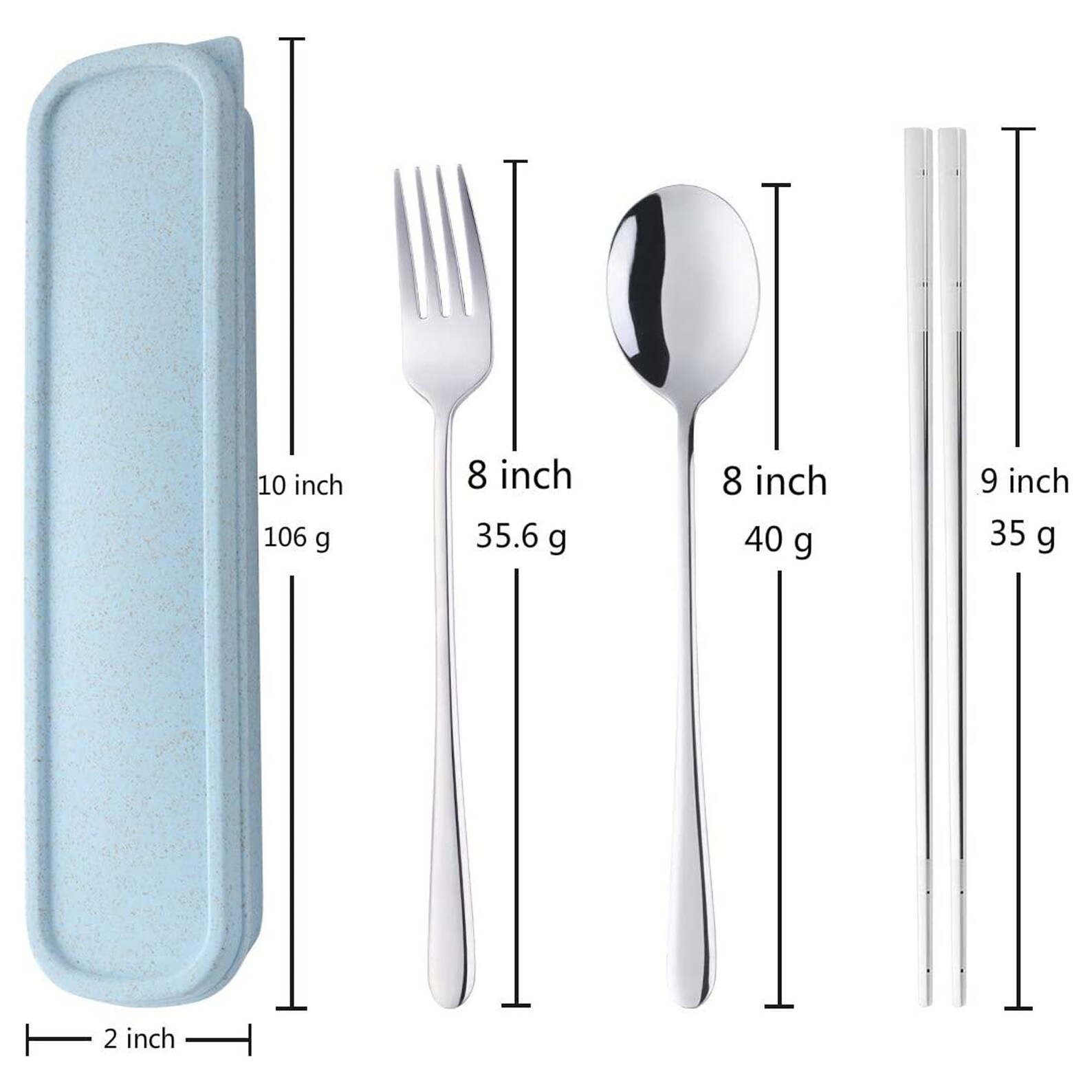 Personalized Utensil Set & Case outdoor Flatware Set Fork - Etsy