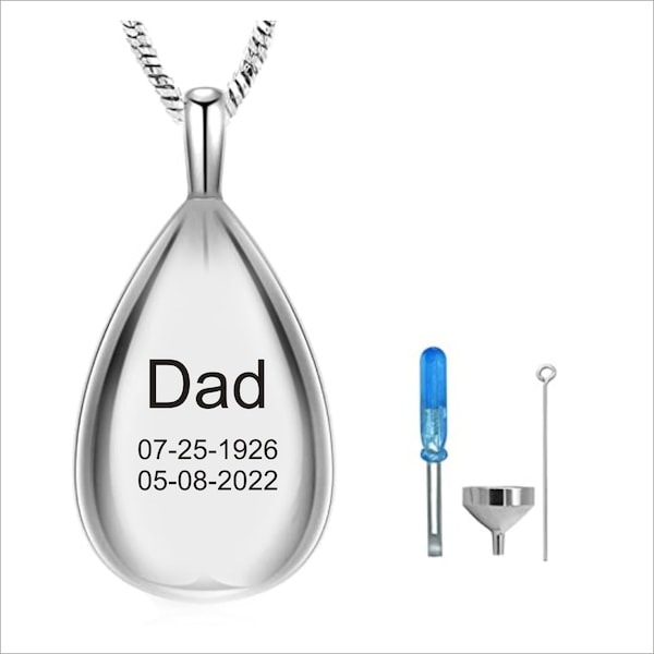 Custom Urn Jewelry - Etsy