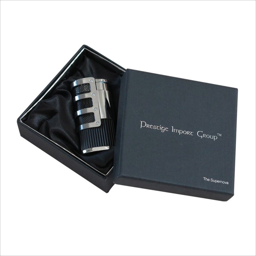 Personalized Supernova Triple Jet Flame Torch Lighter-gift for Dad ...