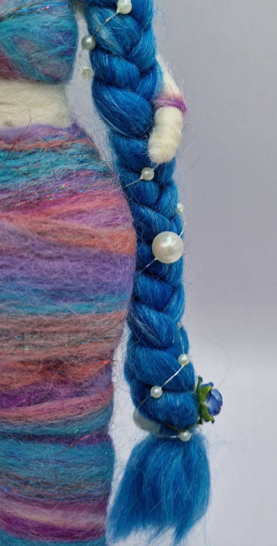 Handmade Needle Felted Mermaid. - Etsy