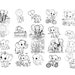 Cute Elephant Baby , 80 Printable Coloring Pages for Kids and Adults ...