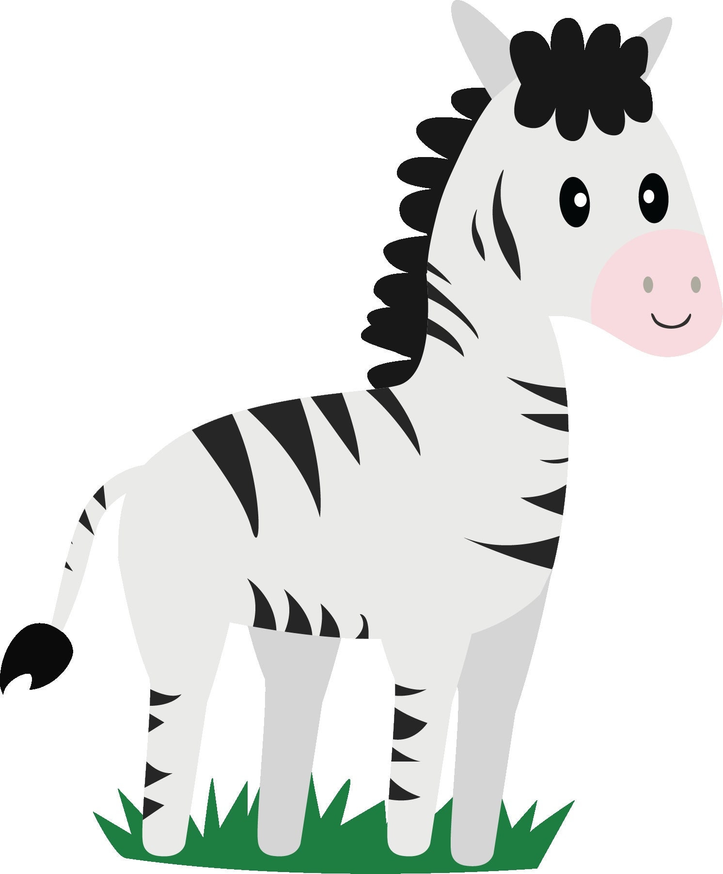 Clipart Cute Zebra