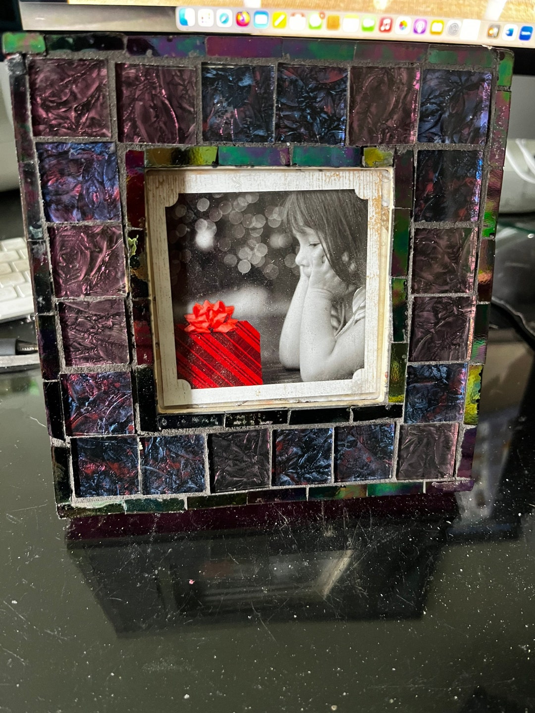 Glass Tile Mosaic Frame. - Etsy