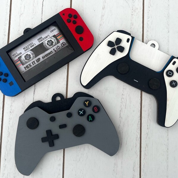 Playstation Decor Christmas Money Holder Ornament SVG · Creative ...