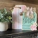 Set of 2 Spring Wooden Decorative Tags Tiered Tray Decor - Etsy