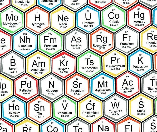 Periodic Table Stem-themed Baby Teething Ring for the Future - Etsy