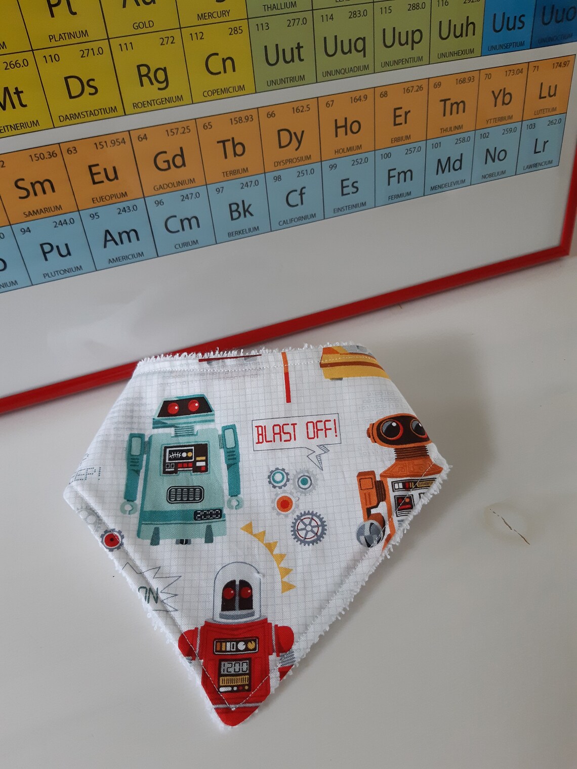 Set of 5 Science STEM Baby Bandana Bibs - Etsy