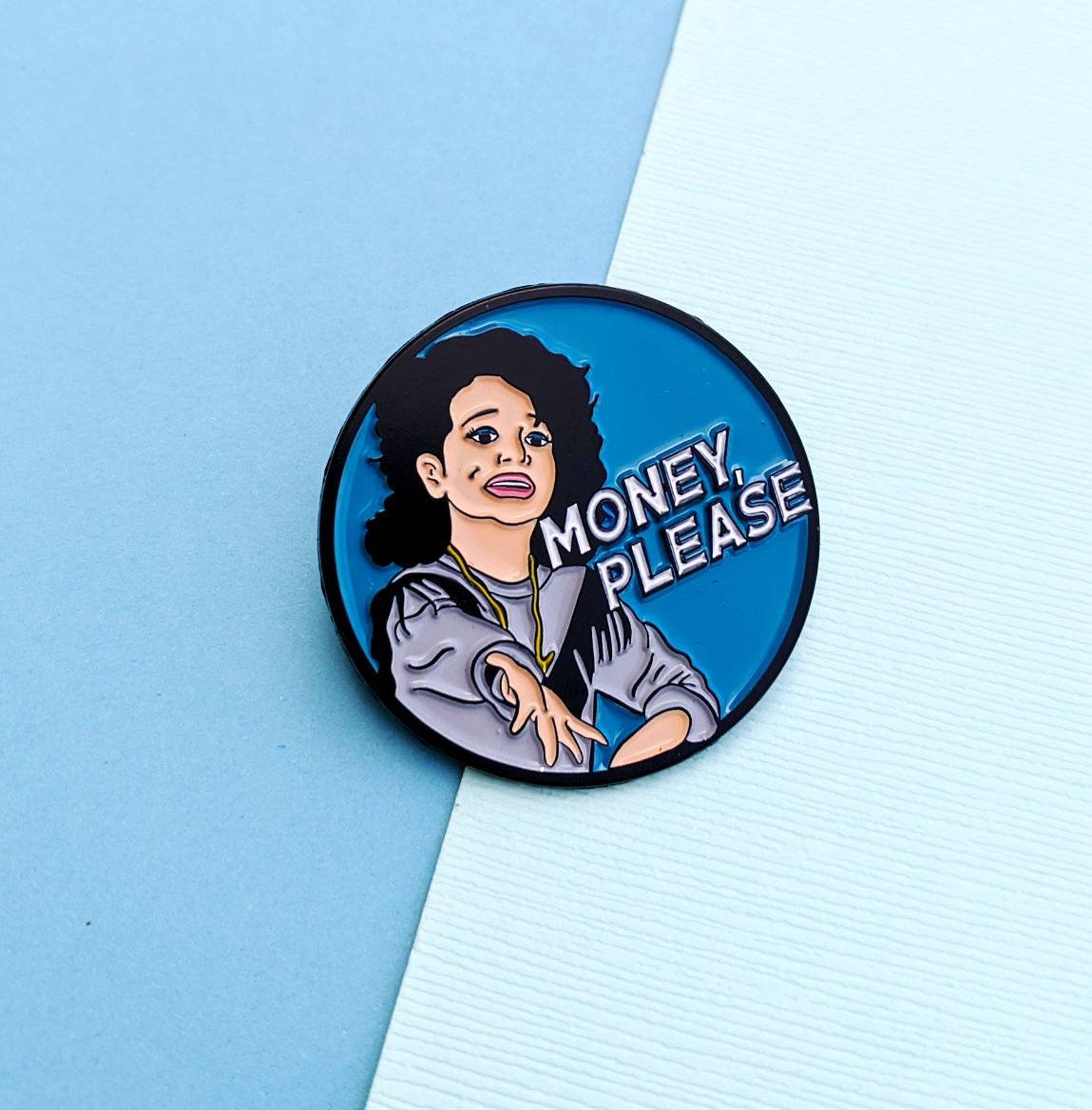 Mona Lisa Money Please Parks and Rec Funny Enamel Pin - Etsy