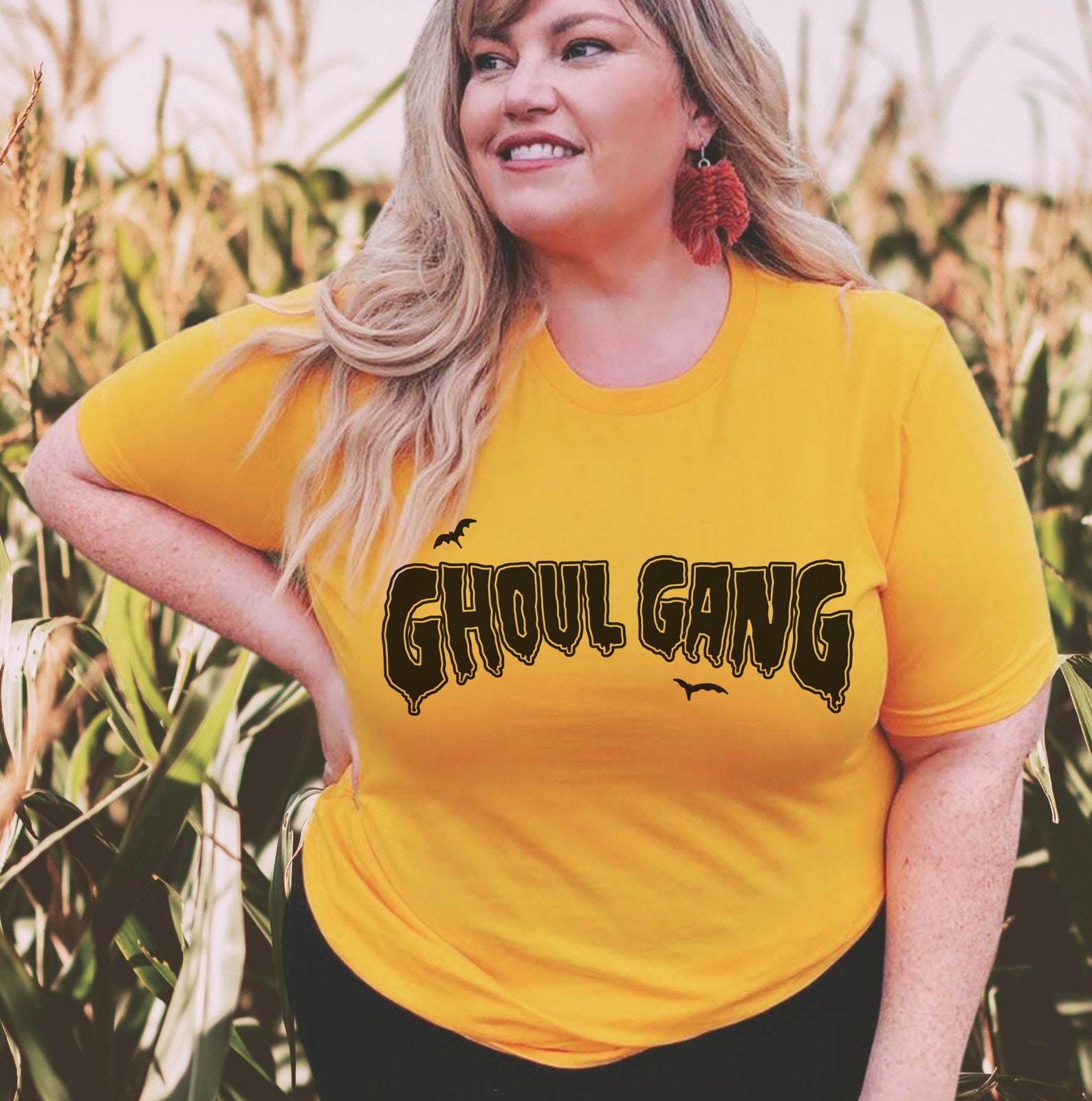 Ghoul Gang Spooky Halloween Feminst Short-sleeve Unisex T-shirt - Etsy