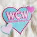 Woman Crush Wednesday Large Woven Heart Back Patch - Etsy
