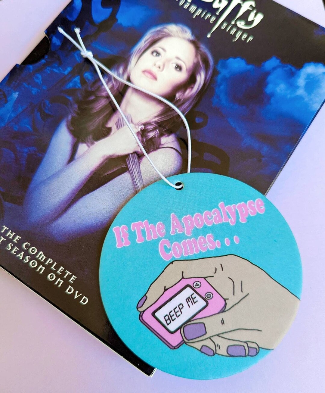 Beep Me Buffy Quote Funny Cartoon Cute Beeper 90s the Vampire Slayer ...