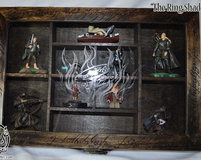 Lord of the Rings Inspired "the Ring Shadow Box" - Etsy