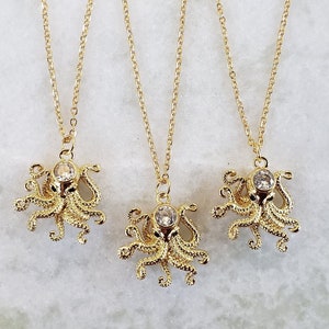 Sparkling Cubic Zirconia Ocean Pirate Beach Island Mermaid Octopus ...