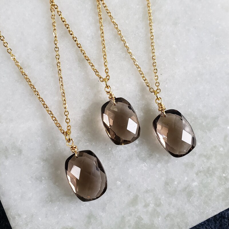 Real Crystal Necklace - Etsy