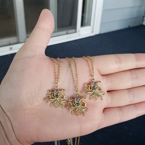 Sparkling Cubic Zirconia Ocean Pirate Beach Island Mermaid Octopus ...