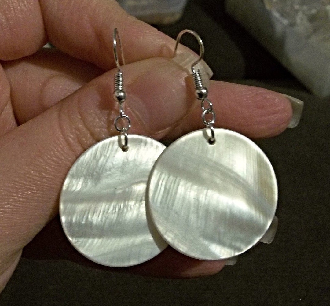 Real Natural White Shine Hue Abalone Seashell Shell Mother of Pearl ...
