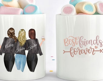 Best friend mug | Etsy
