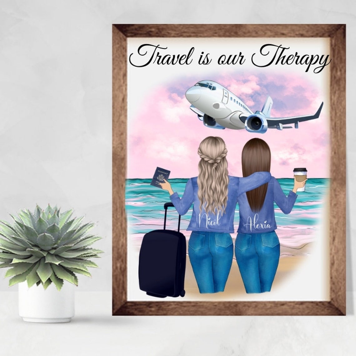 Friendship Gift, Travel Friend Gift, Friend Birthday Gift, Best Friend ...