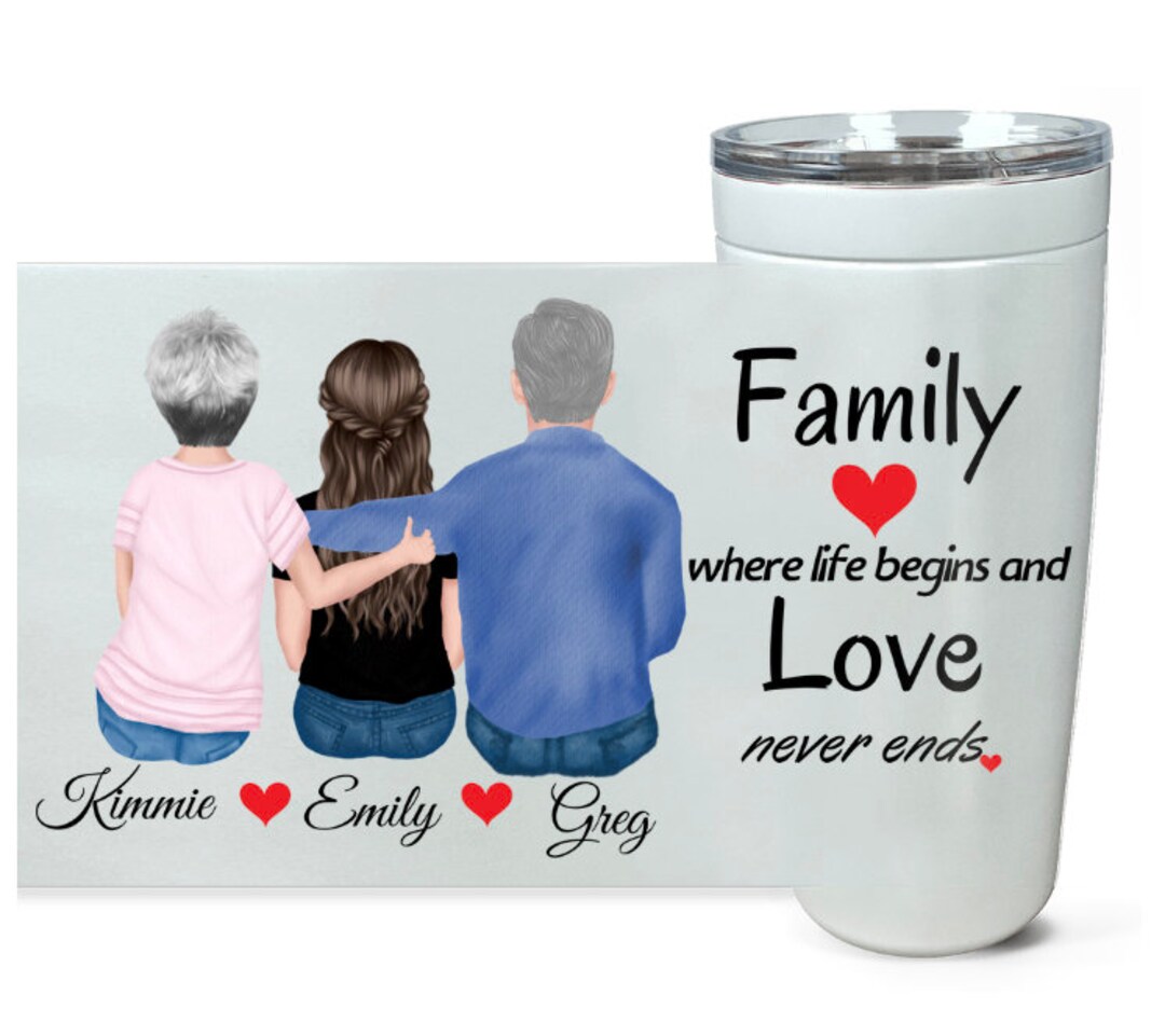 Custom Family Tumbler, Sibling Coffee Mug, Gift for Brother and Sister ...