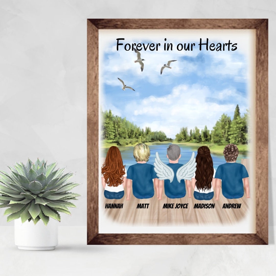 Memorial Digital Print Printable Gift Personalized Memorial - Etsy