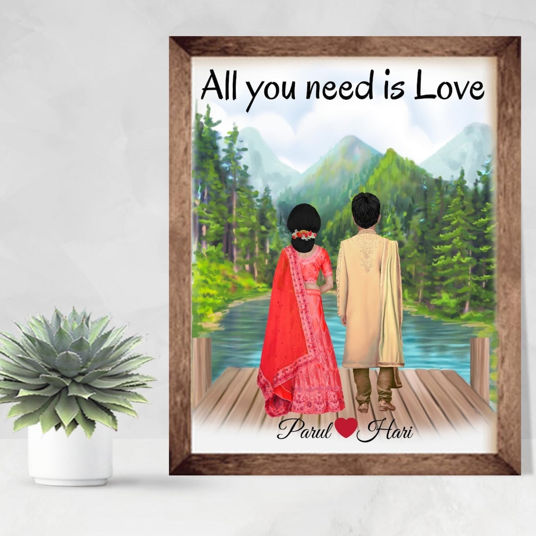 Hindu Wedding Wall Art, Indian Wedding, Hindu Ceremony, Hindu Bride ...