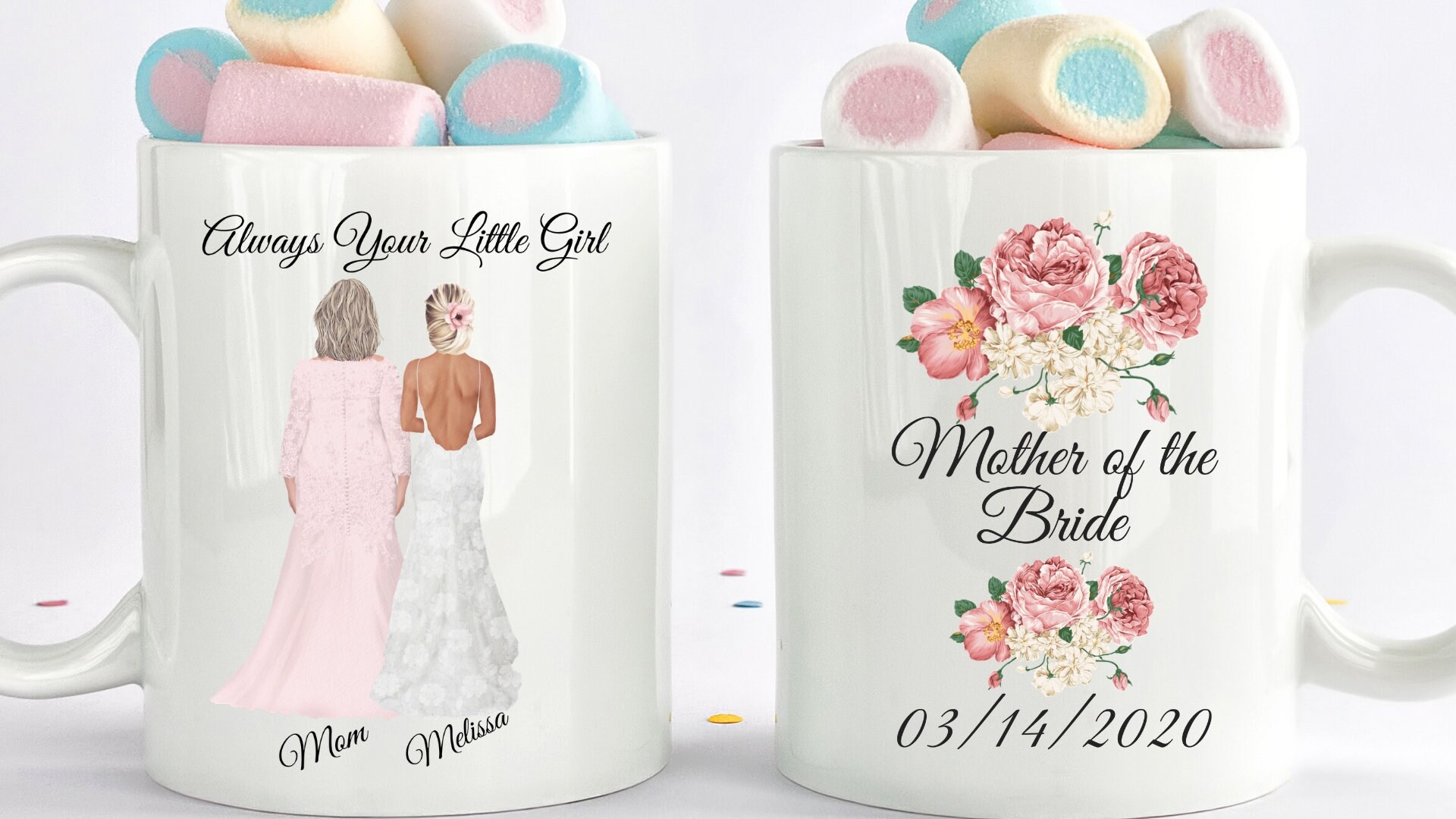 Mother of the Bride Gift, Mother of the Bride Mug, Gift From Bride to ...