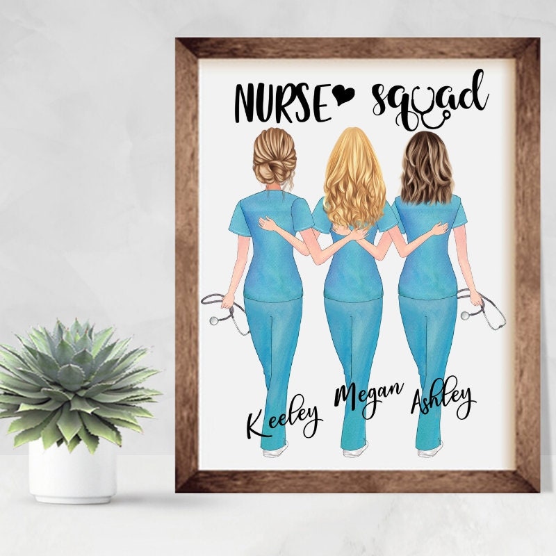 Custom Nurse Print Custom Stethoscopes Print Doctor Wall - Etsy