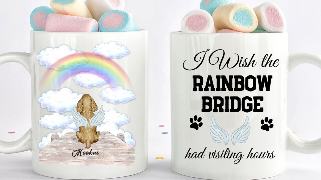 Custom Dog Memorial Mug, Dog Loss Gift, Dog Lover Gifts, Personalized ...