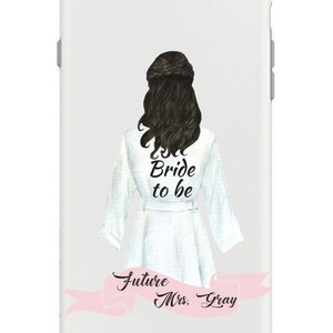 Custom Bride to Be Phone Case, Bride to Be Gift, Engagement Gift for ...