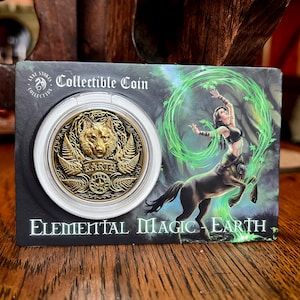 Elemental Magic Collectible Coins - Etsy