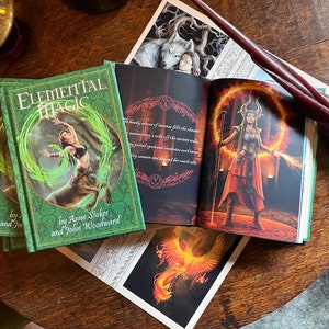 Elemental Magic Book - Etsy UK